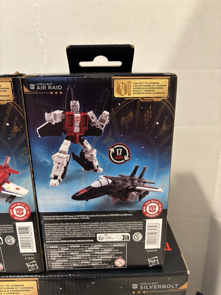 Transformers Age of the Primes Superion Aerialbots Skydive Skingshot ...
