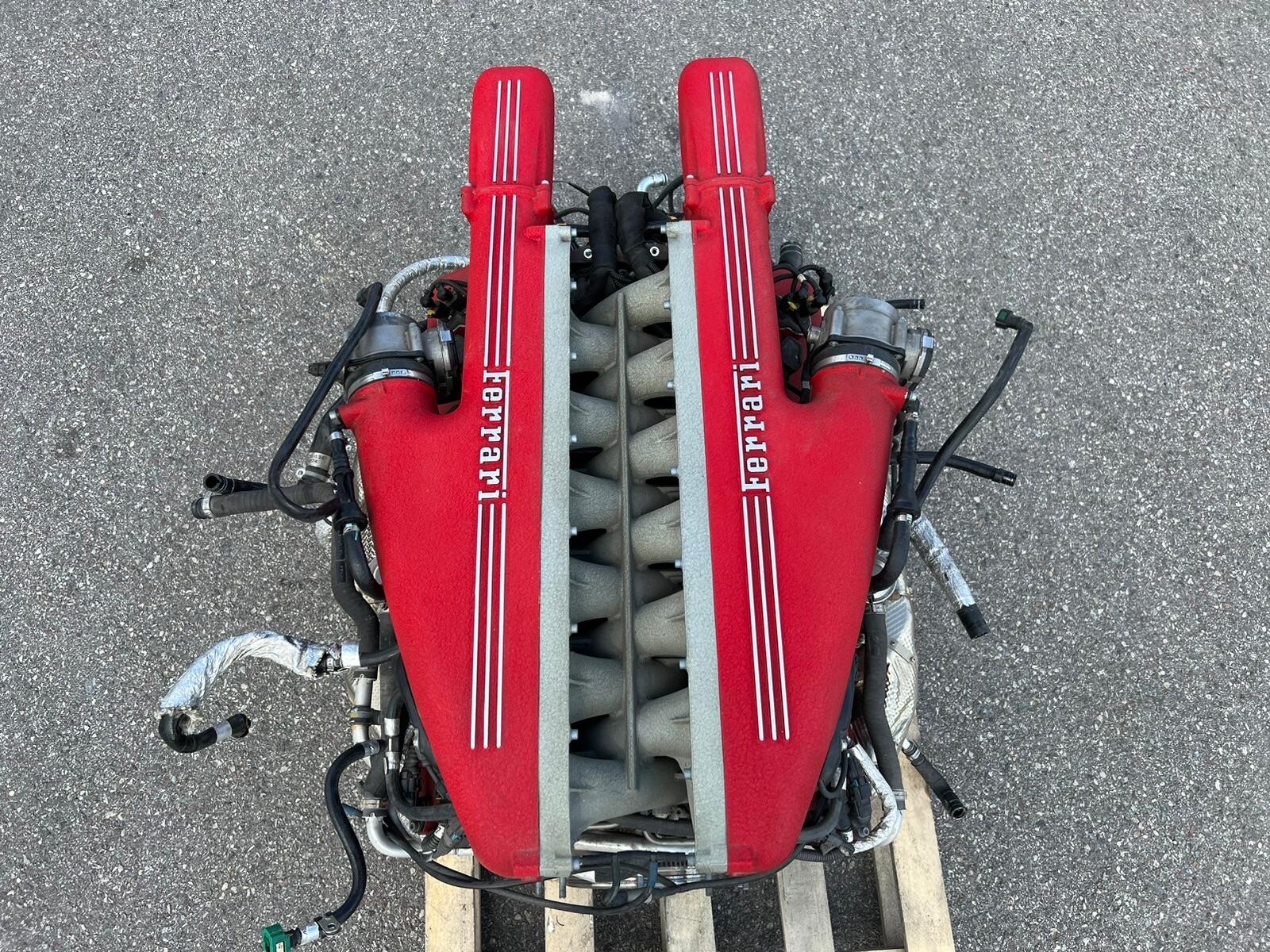 12-17 FERRARI F12 BERLINETTA 2015 F140FC V12 730HP COMPLETE ENGINE F140 ...