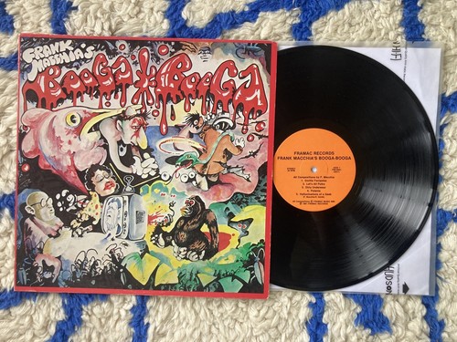 FRANK MACCHIA’s Booga Booga VINYL LP Framac FMC0001 Jazz/Rock/Zappa OG ...