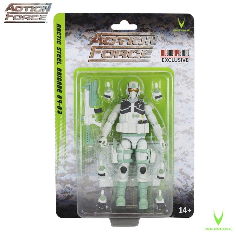 Valaverse Action Force Arctic Steel Brigade 1:12 Action Figure BBTS ...