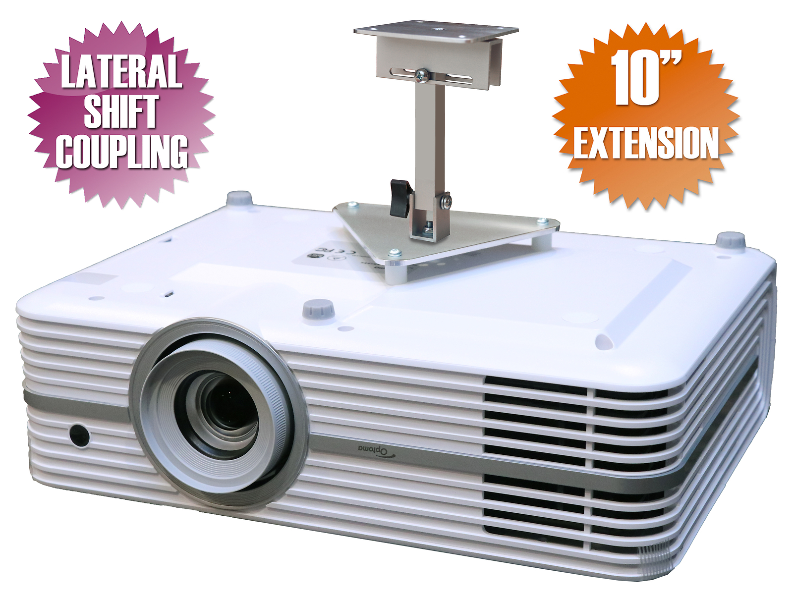 Projector Ceiling Mount for Optoma UHD30 UHD380X UHD42 UHD50X UHD52ALV ...