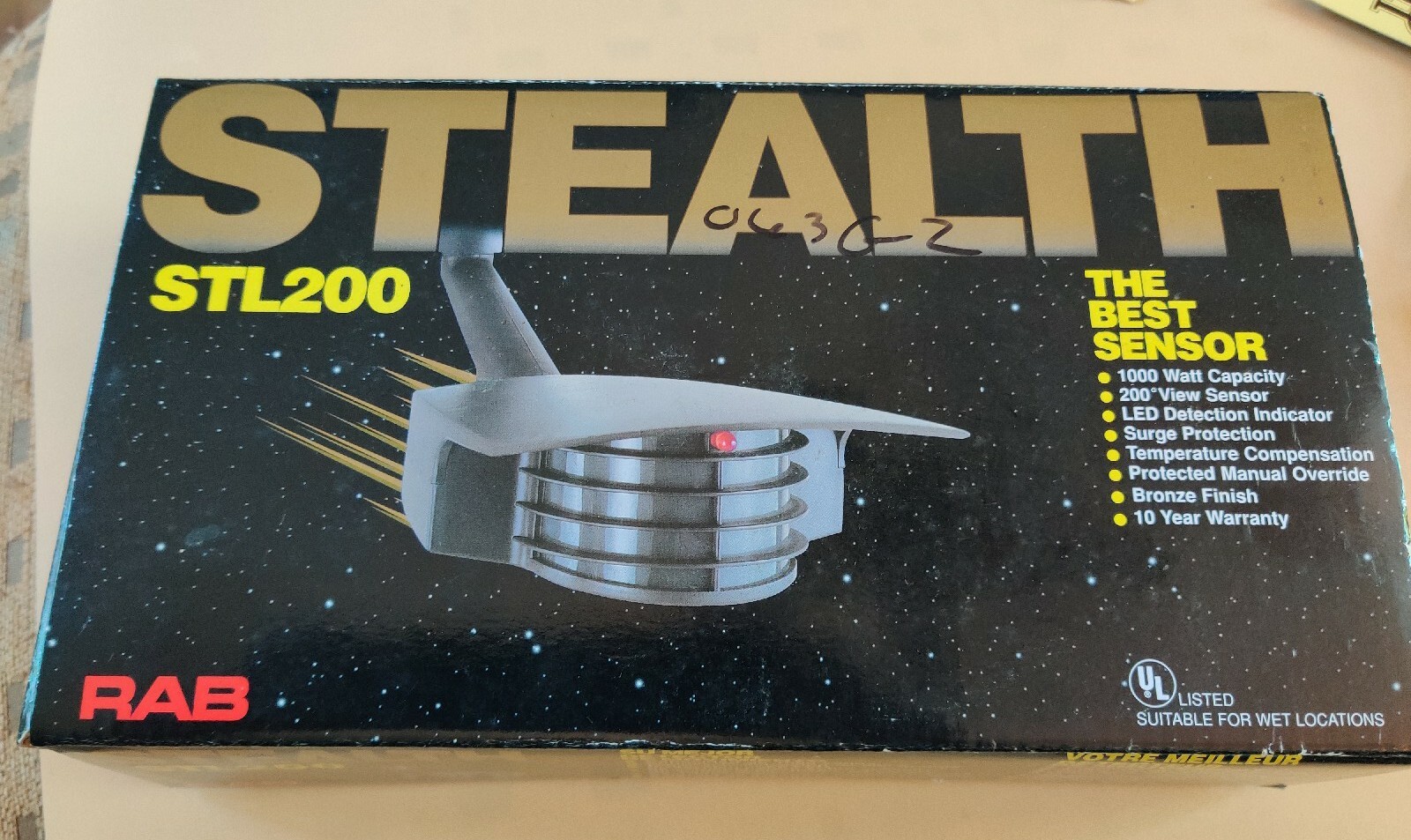 Rab Lighting Stl200 Stealth Sensor Security Light Manual | Shelly Lighting