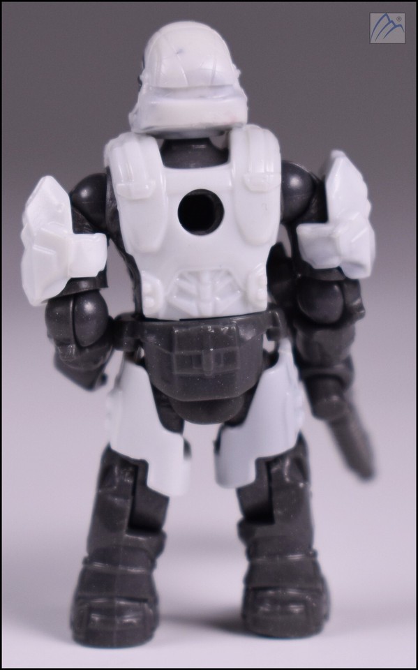 HALO MEGA BLOKS CONSTRUX UNSC ARCTIC WHITE ODST SHARK PADPRINT ...