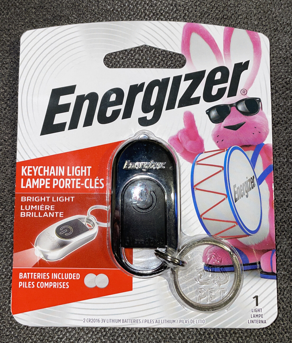 Energizer LED Keychain Light 2 Coin Lithium Batteries Included for sale ...