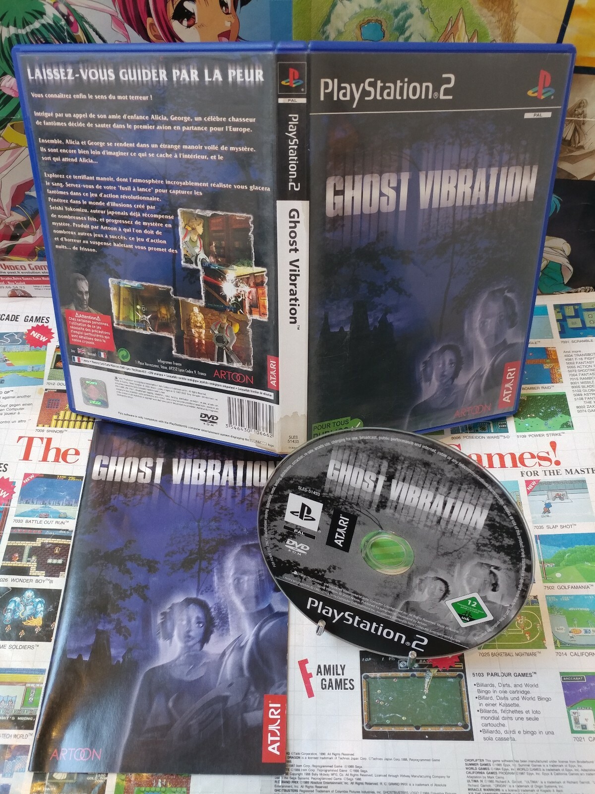 Ghost Vibration PlayStation 2 PAL - Prix - Photo - Présentation