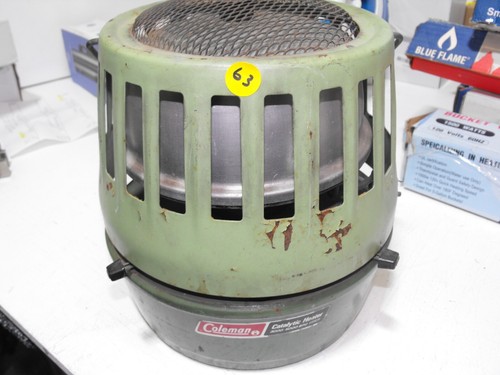 COLEMAN VINTAGE CATALYTIC CAMPING HEATER EARLY 70s 3000-5000 BTU | eBay
