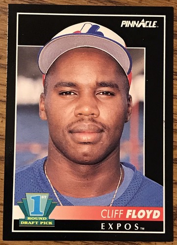Cliff Floyd 1992 Pinnacle Rookie Card #296 Montreal Expos MLB RC Free ...