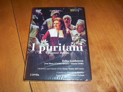 I PURITANI Bellini Arthaus Musik Liccu Classic Opera Performance 2 DVD ...