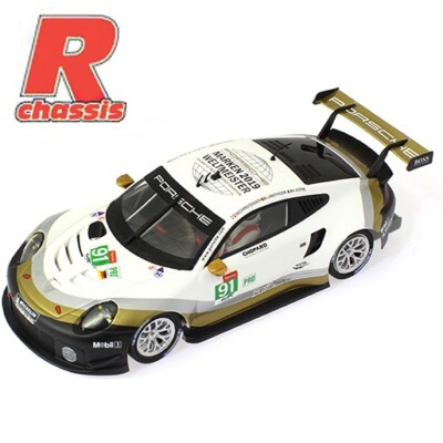 Scaleauto SC-6293R Porsche 911 GT3 RSR 24h LeMans 2019, #91 New 1:32 ...