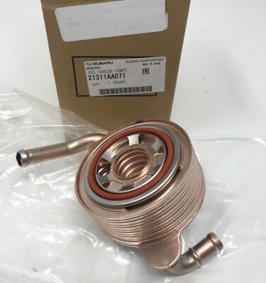 Genuine OEM Subaru 21311AA071 Engine Oil Cooler Assy 2004-08 Forester ...