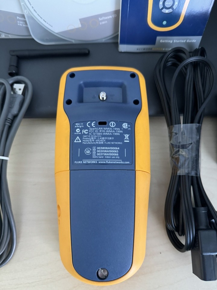 Fluke Networks AirCheck Wi-Fi Handheld Wireless Network Tester (SHIPS ...