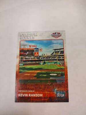 2015 Topps Opening Day Stadium Scenes Kevin Ransom (Nationals Park) # ...