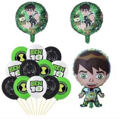 Ben 10 Balloons Birthday Party Decorations Boys Girls Kids Balloon 13 ...
