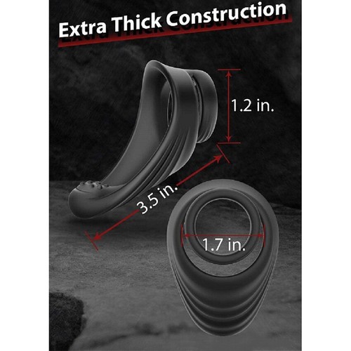 Dual Stretcher-Enhancer Delay-Ejaculation Silicone-Ring-Male-Ball ...