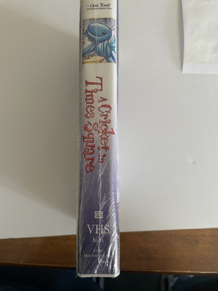 VINTAGE CHUCK JONES-A CRICKET IN TIMES SQUARE VHS 📼 1973 MEL BLANC | eBay