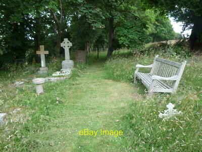 Photo 6x4 Path by St. Lawrence's church (Lindridge) Lindridge/SO6769 ...