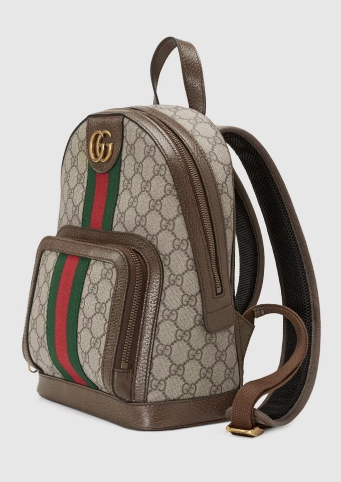 Authentic Gucci Ophidia Small Backpack GG Supreme | eBay