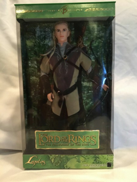 Barbie Ken Doll as Legolas Lord of The Rings 2004 Collector Edition ...
