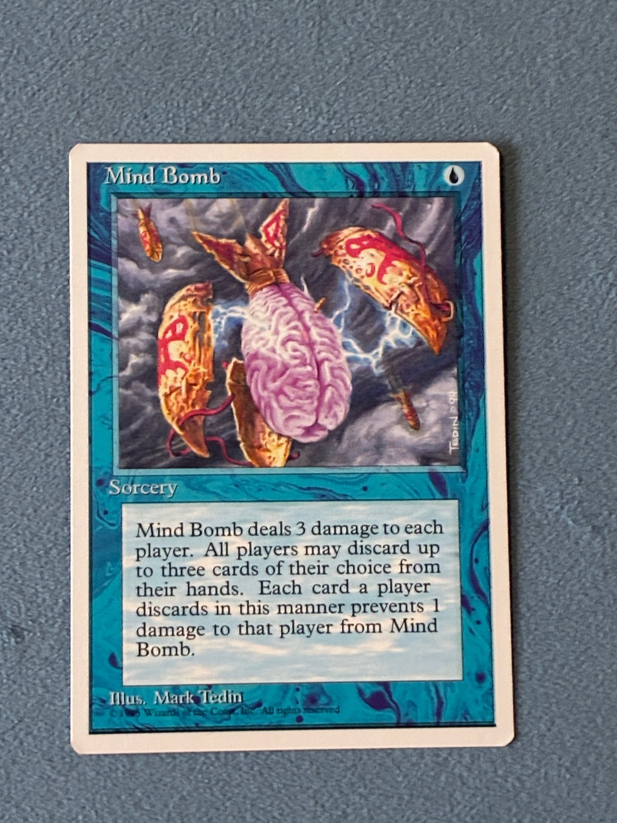 Mind Bomb, Fourth Edition, Magic the Gathering MTG | eBay