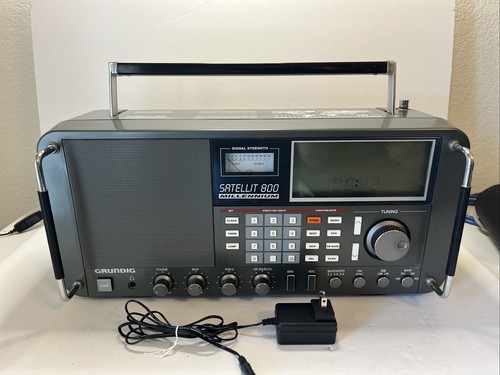 Grundig Satellit 800 Millennium Shortwave AM FM Radio Receiver W/Cord ...