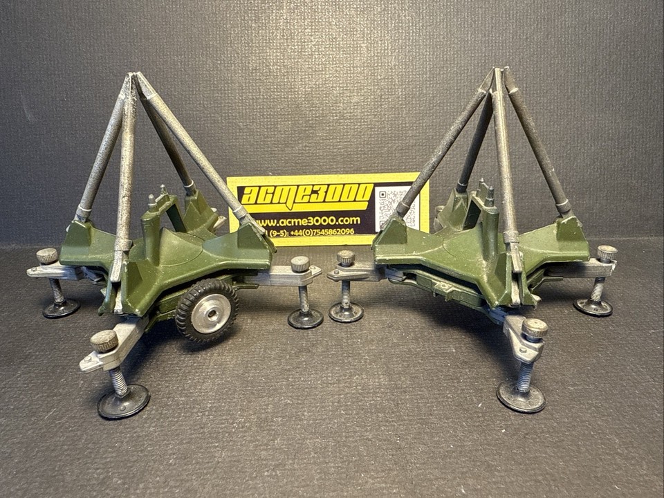 1960-61 Corgi MAJOR Toys - Pair 1124 CORPORAL MISSILE LAUNCHER - Green ...