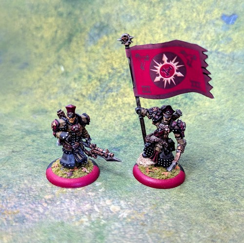 WARMACHINE Khador Warcaster Kommandant Kommander Irusk LOT PIP 33053 ...