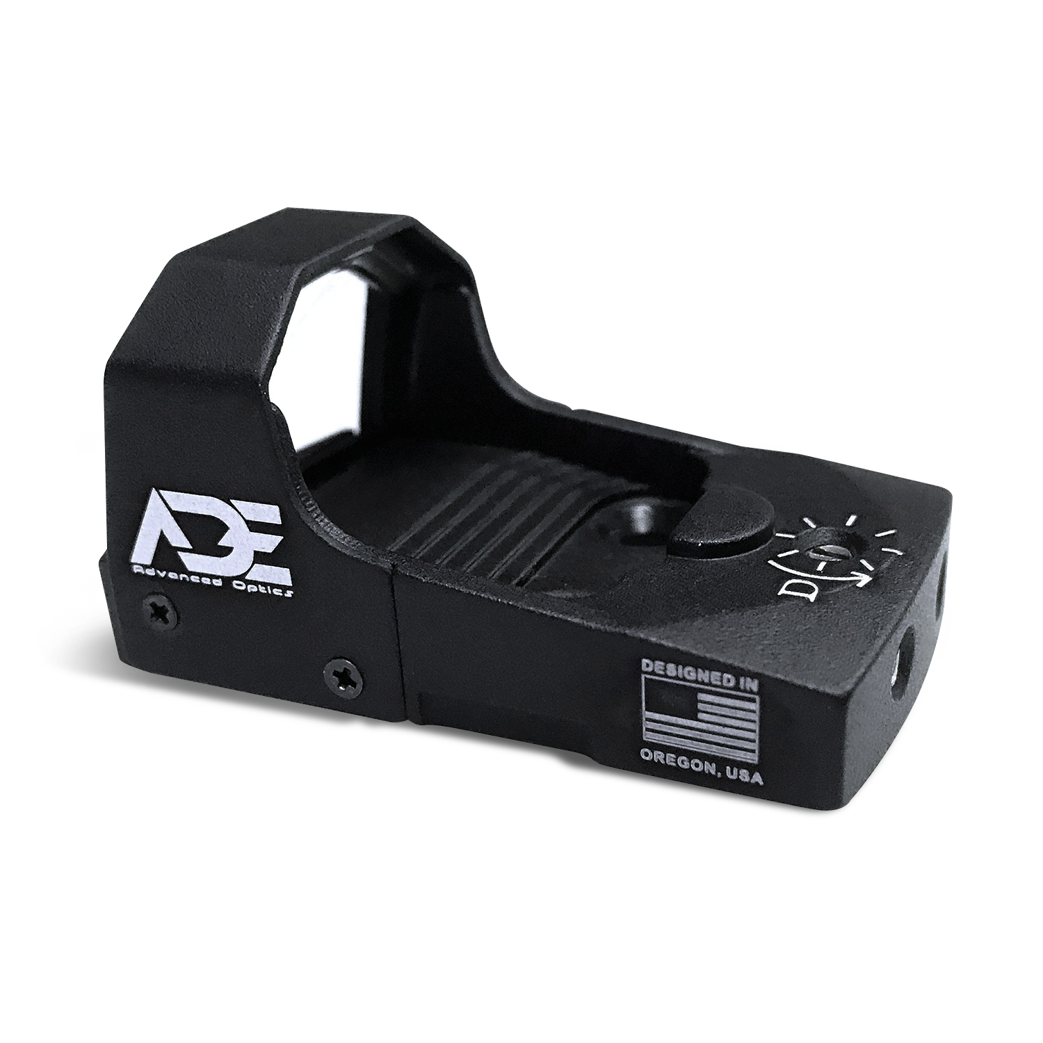 ADE RD3-006B GREEN Dot+Optic Mount Plate For 1911 Novak Rear Sight ...