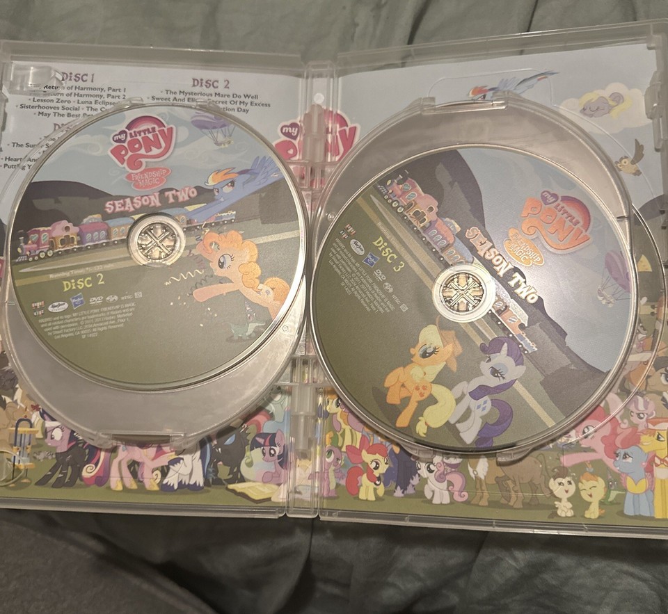 My Little Pony: Friendship Is Magic - Season 2 (DVD, 2011) 826663140200 ...