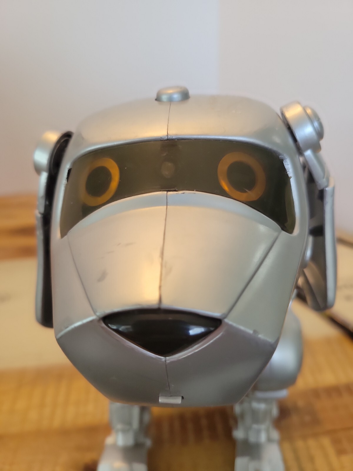 Working Tekno Robotic Puppy Dog Silver Vintage | eBay