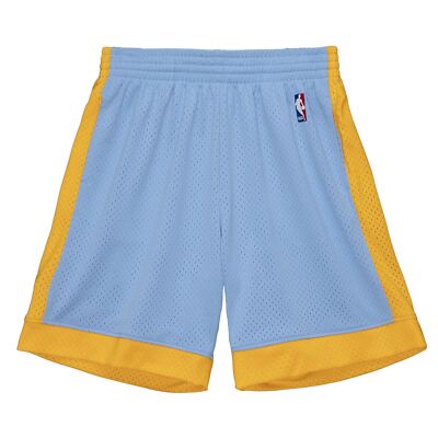 Mens Mitchell & Ness NBA Swingman Shorts Los Angeles Lakers 2001-2002 ...