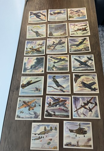 Coca Cola Americas Fighting Plane Cards WWII 1943 Set Of 20 | eBay