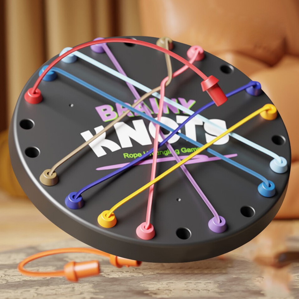 Knots Rope Untangling Game 3 Level Rope Knots Untangle Game for Parents ...