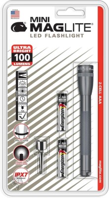 Maglite Mini LED 2-Cell AAA Flashlight Gray | eBay