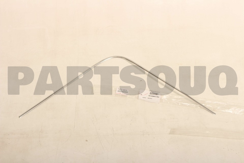 7553360010 Genuine Toyota MOULDING, WINDSHIELD, OUTSIDE RH 75533-60010 ...