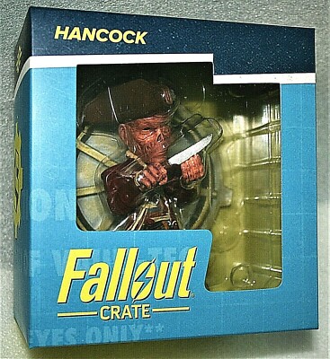 Loot Crate Screen Shot Video Game Fallout Hancock Figure New NOS Box ...