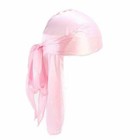 Premium Silky Satin Durag Men's Cap Hat Doo Rag Biker Smooth Head Wrap ...