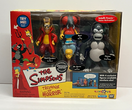 The Simpsons Treehouse of Horrors Springfield Cemetery 2000 Toys R Us ...
