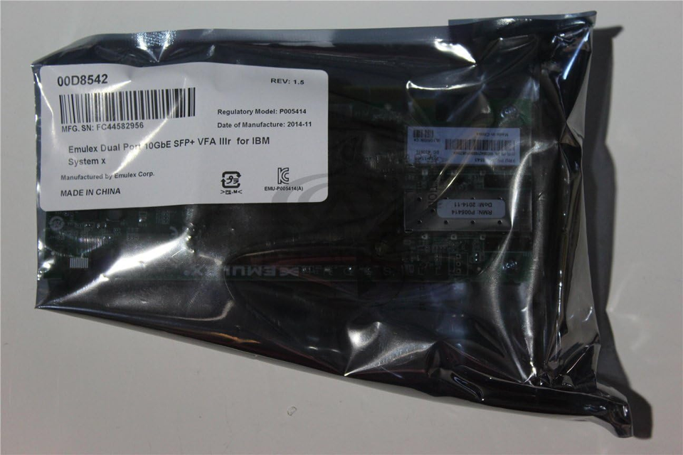 SP-E10G-SFP+-DAC Dual-Port 10Gbe Card for Ts-X79, SFP+ DAC, Emulex ...