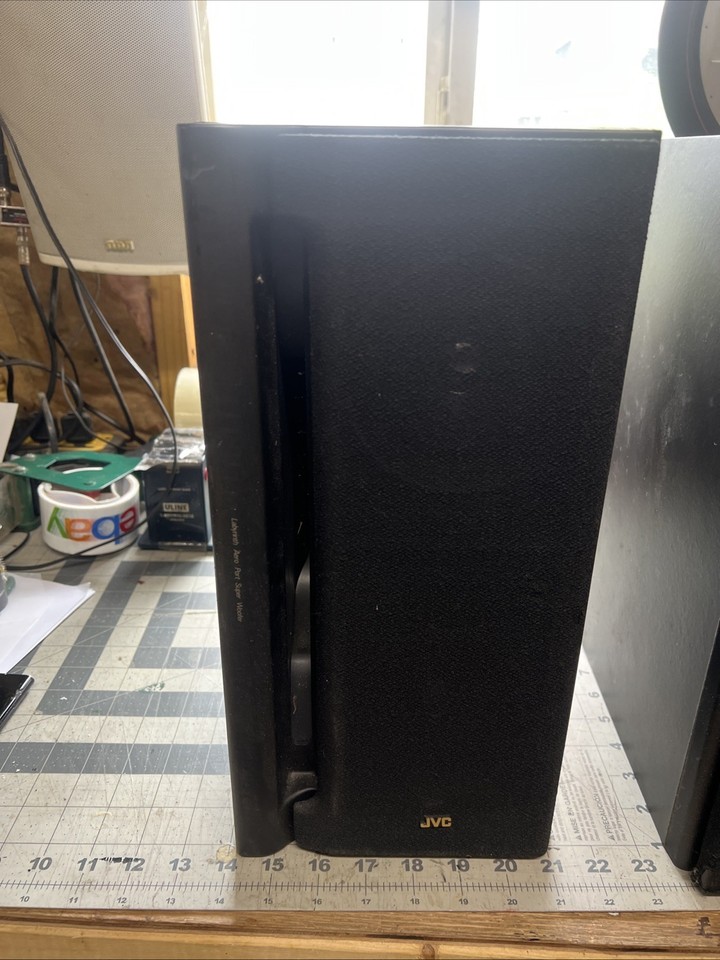 Pair of JVC SP-MX77MTN Speakers With Subs, tested Working | eBay