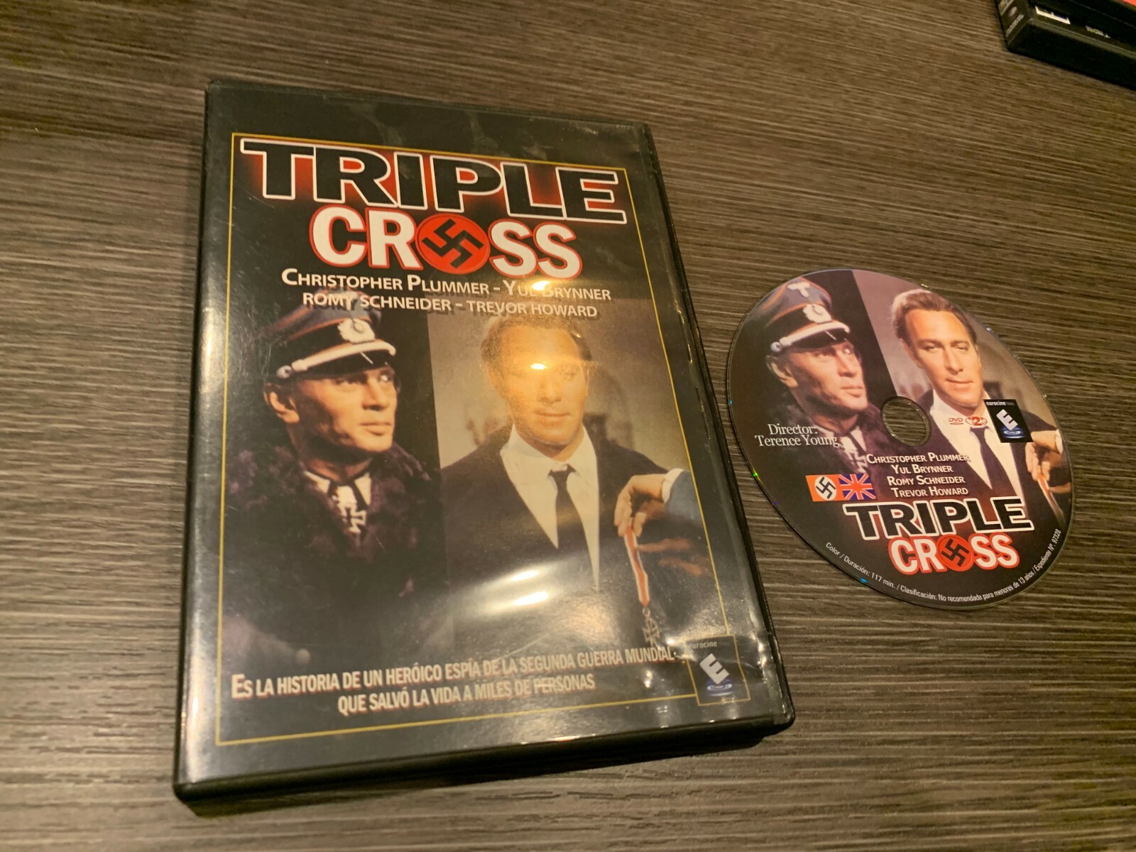 Triple Cross DVD Christopher Plummer Yul Brynner Romy Schneider | eBay