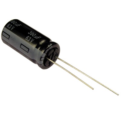 2 Panasonic FR 390uF 63V Elko 105°C Low ESR Same as FM Capacitor 854463 ...