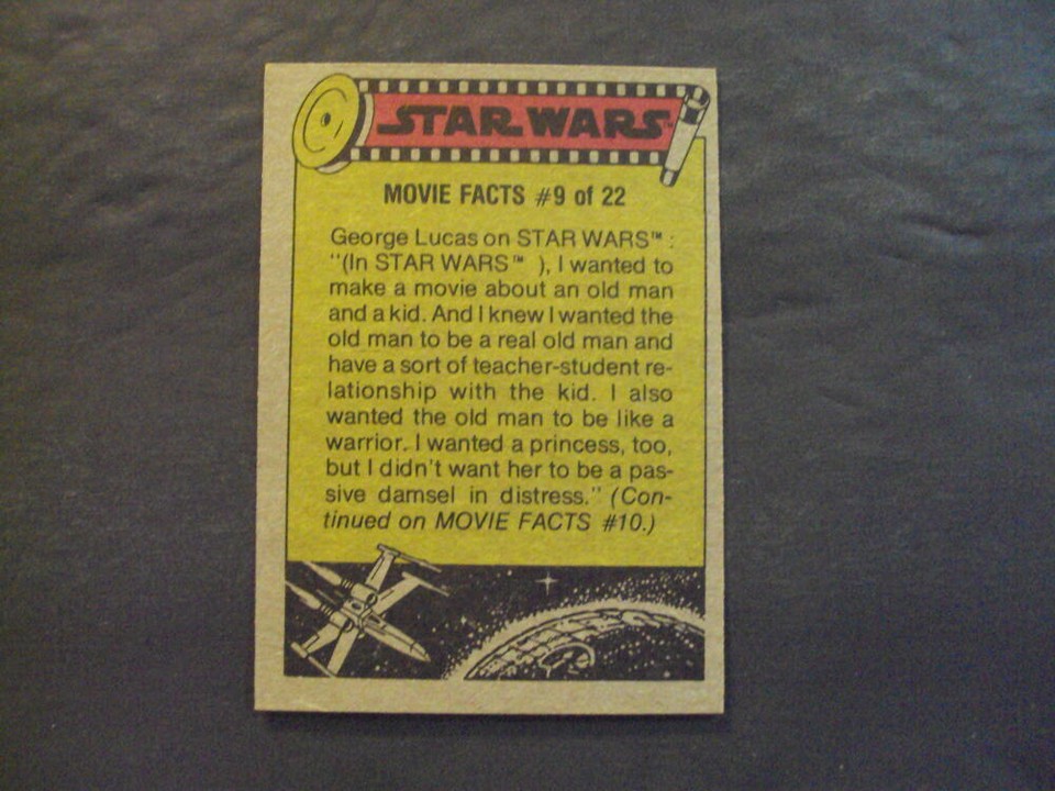 Vintage Star Wars Card Green 1977 #217 ID:87843 | eBay