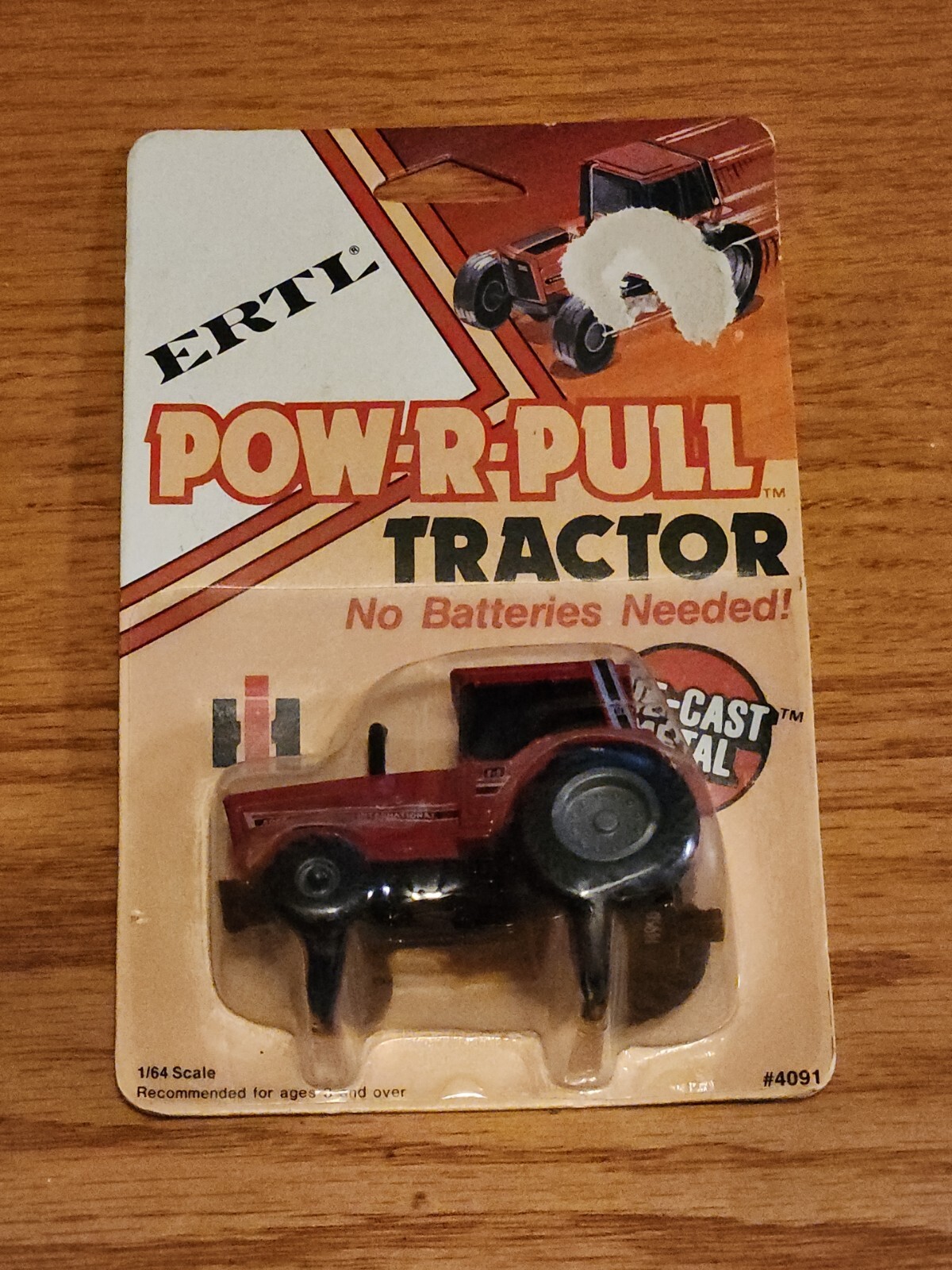 Vintage ERTL 1/64 Scale Diecast Pow-R-Pull Tractor International 5088 ...