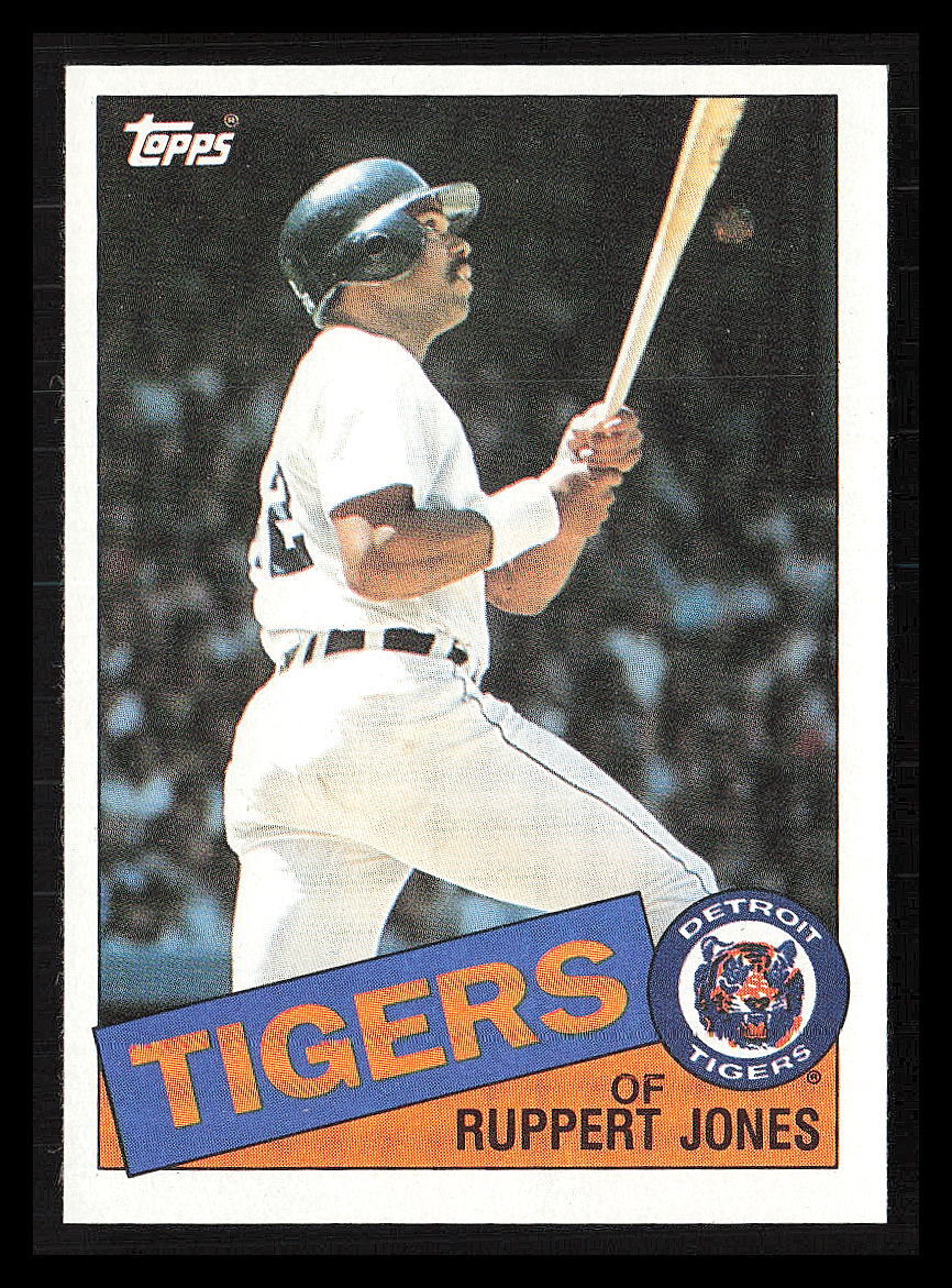 Ruppert Jones 1985 Topps #126 Detroit Tigers | eBay