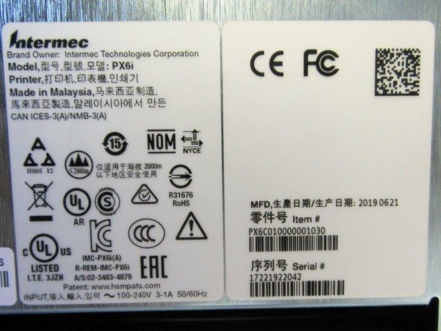 Intermec EasyCoder PX6i Direct Thermal Label Printer for sale online | eBay