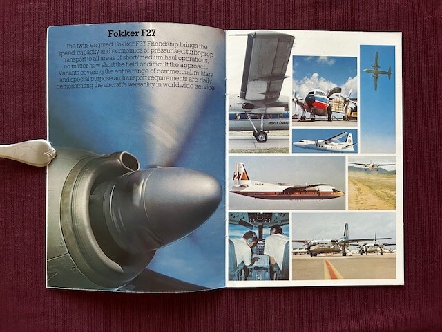 Fokker VFW 614 1976 Brochure | eBay