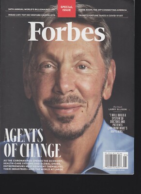 FORBES MAGAZINE MAY 2020, SPECIAL ISSUE, NEW NO LABEL. | eBay