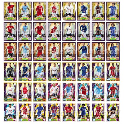 Match Attax 2017-2018: Limited Editions 100 Clubs Man of the Match 17 ...