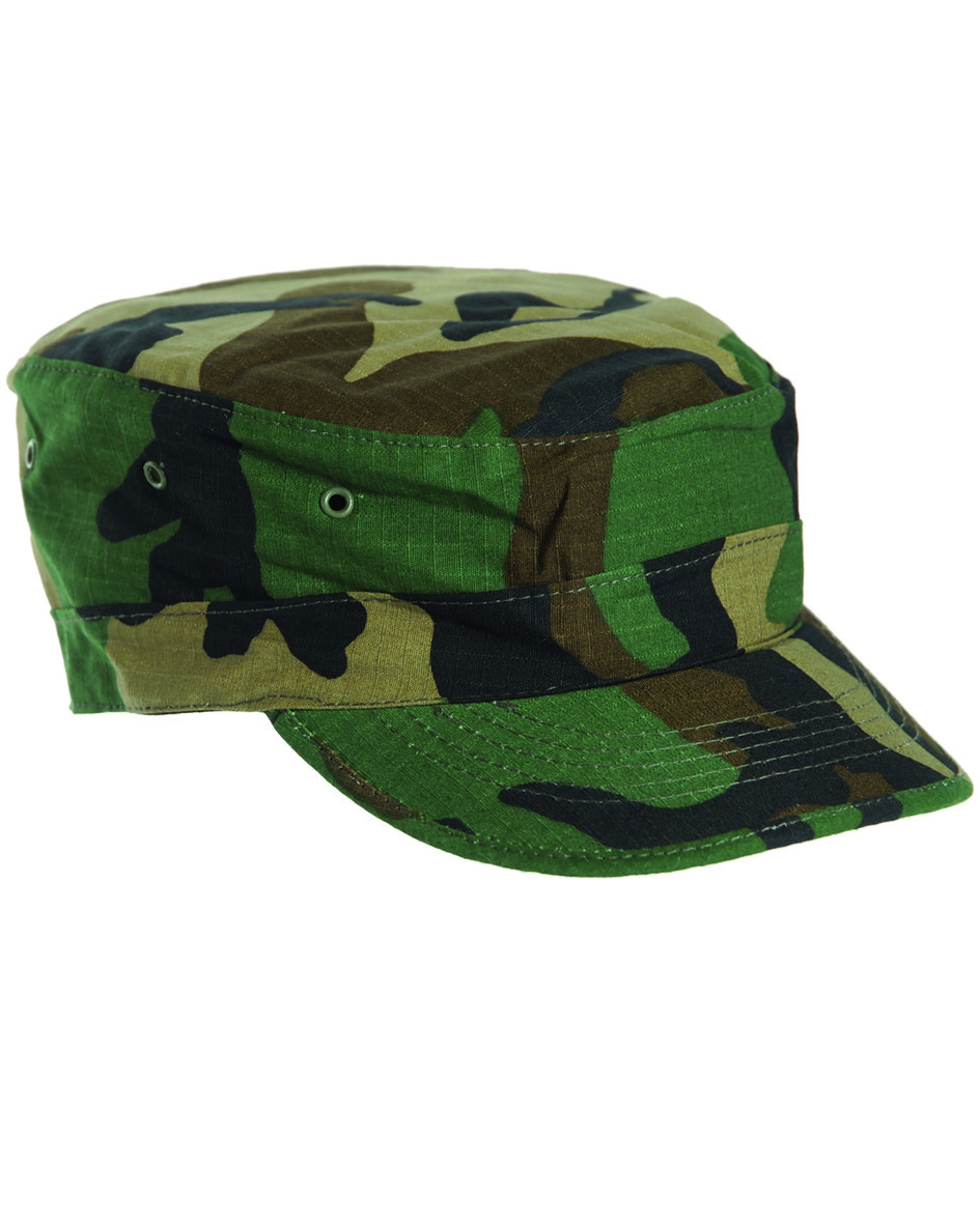 US Bdu Field Cap R/S 3-color Woodland Camo Size L Usmc Navy | eBay ...
