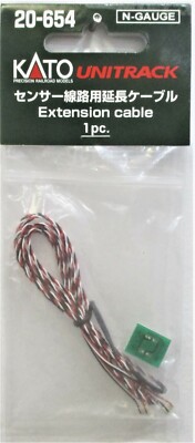N Scale Kato Unitrack 20-654 Extension Cable for Sensor Track | eBay